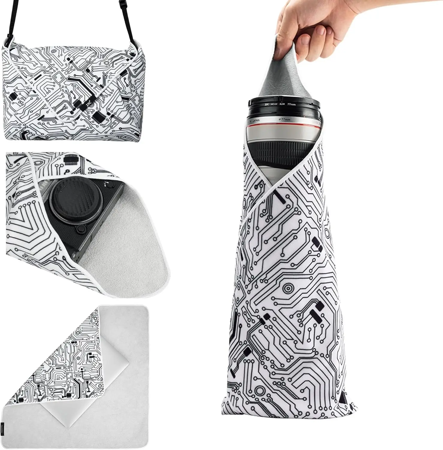 JJC-Folding-Photography-Camera-Protective-Wrap-Camera-Cloth-Protective ...