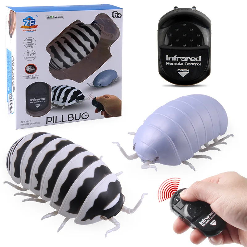 Origina-Cute-Action-Figure-Simulated-Insect-Pillbug-Model-Remote ...