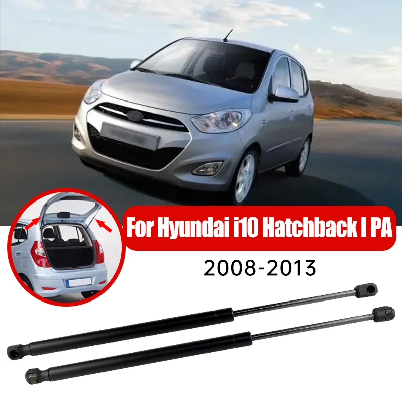 2PCS Rear Boot Tailgate Gas Struts For Hyundai i10 Hatchback I PA 2008 ...