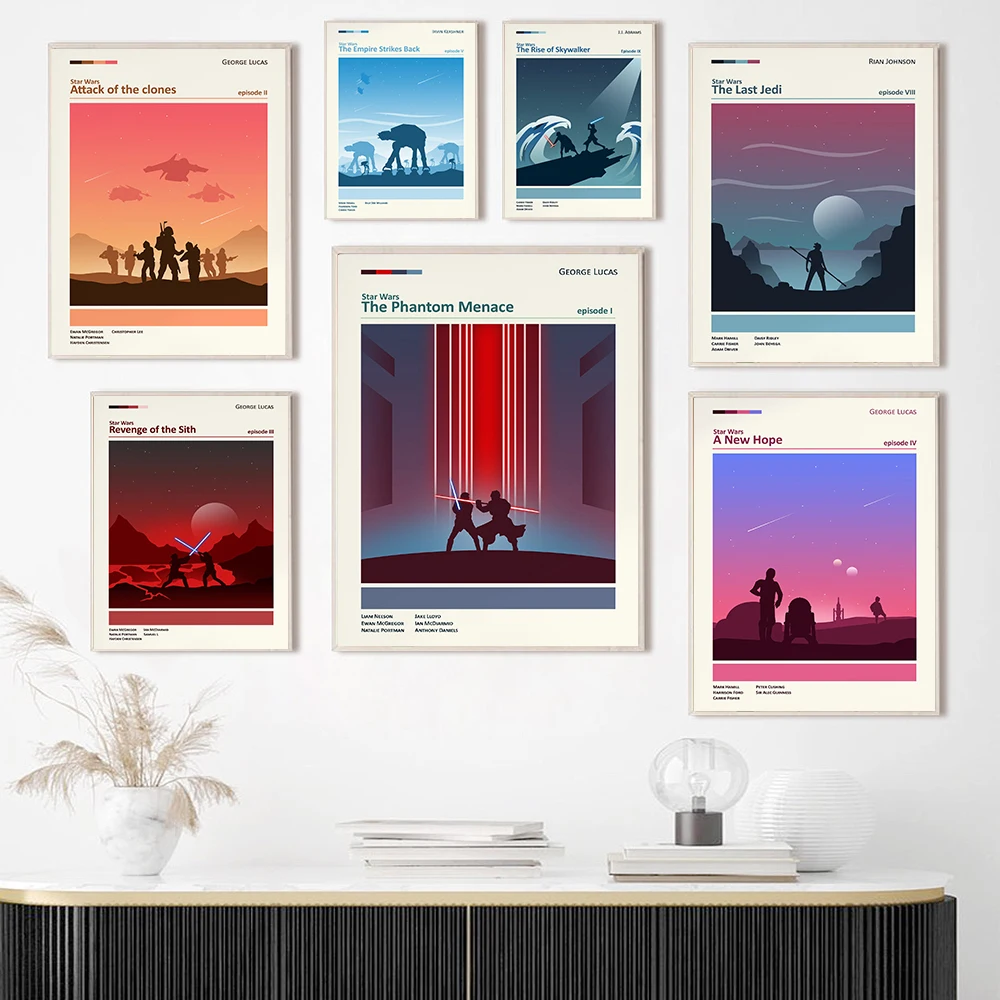 Minimalist Movie Posters Star Wars