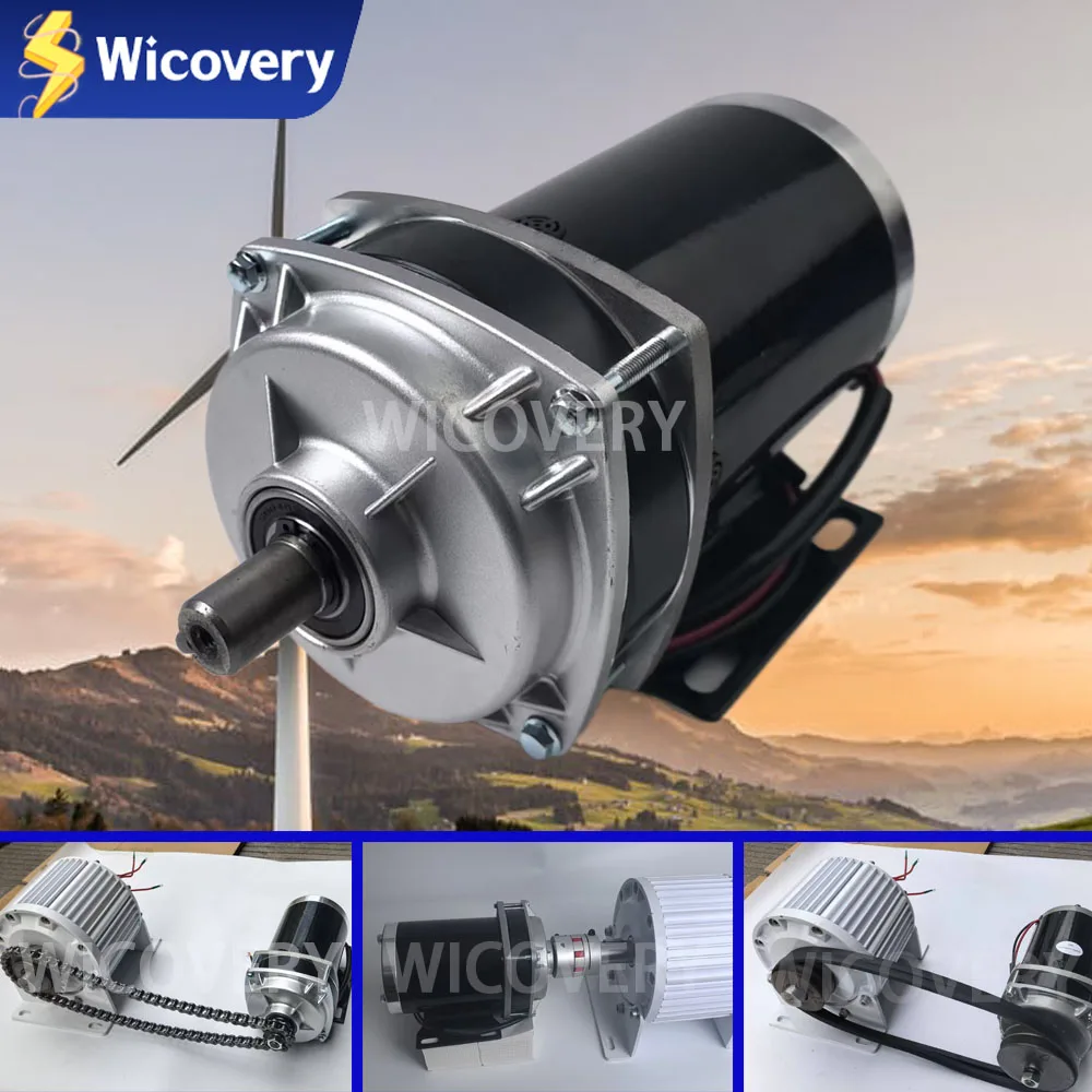 500W 800W 1000W 12V 36V 48V DC Motor Micro Brushed Motor Brushed ...