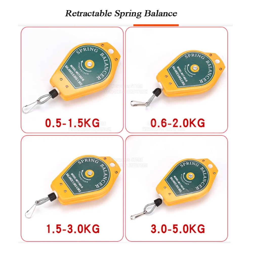 Professional-Retractable-Spring-Balancer-Tool-Fixtures-Holder-Hanging ...