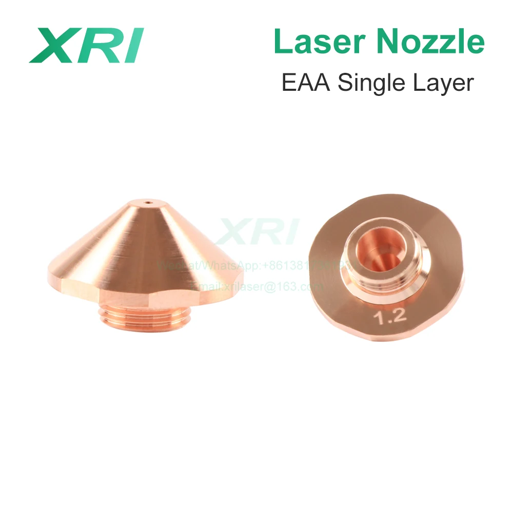 Eaa Laser Nozzle Single Layer Without Chrome 0.8-2.7mm For Fiber Laser ...