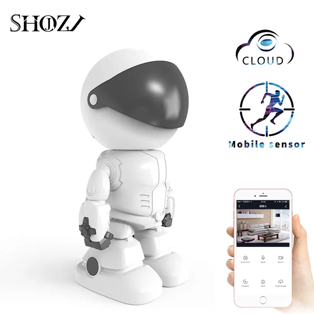 Baby-Monitor-Robot-Camera-Two-way-Audio-1080P-HD-Network-IP-Night ...