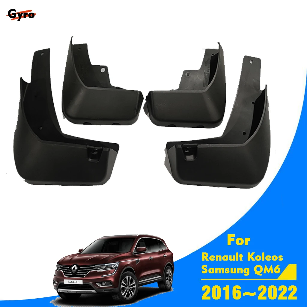 For-Renault-Koleos-Samsung-QM6-2016-2022-2017-2018-MK2-Car-Mudflaps-Mud ...