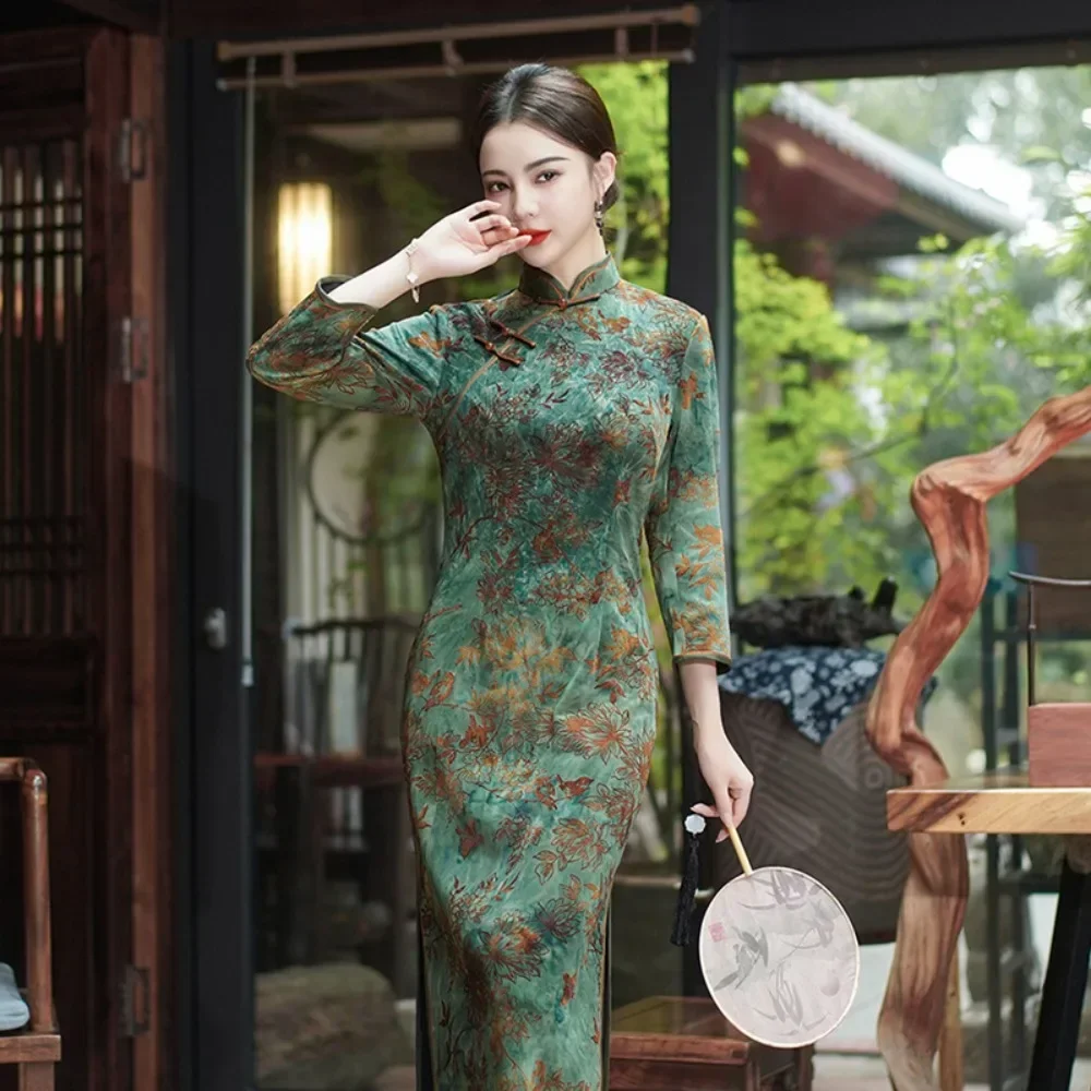 Ethnic Style Fashion Clothes Vintage Dress for Women Clothing ...