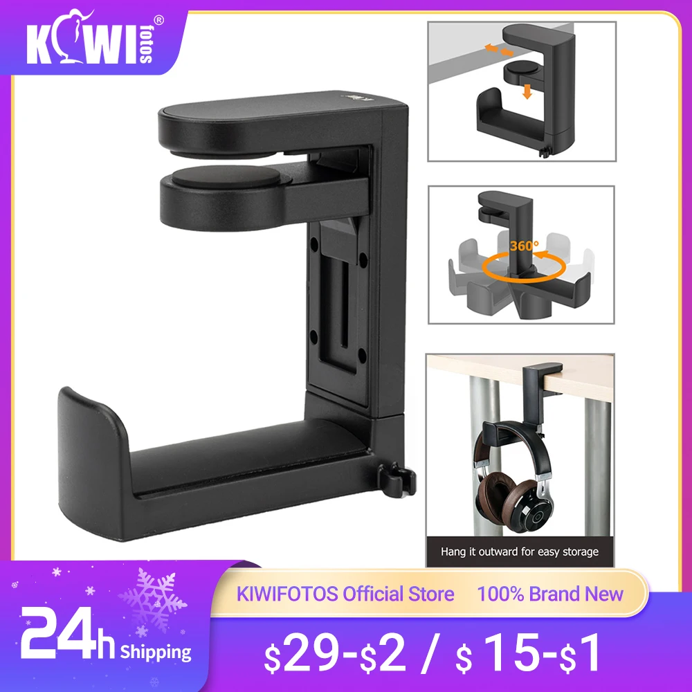 Universal-PC-Gaming-Headphone-Hook-Holder-Hanger-Mount-Headset-Stand ...