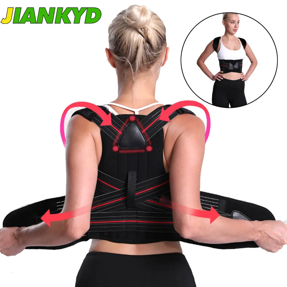 Posture-Corrector-Adjustable-Back-Straightener-Back-Brace-for-Clavicle ...