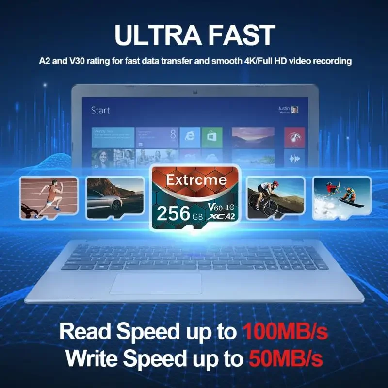 【Ready Stock+FREE Shipping+COD】2TB High Speed Memory Card V60 128GB ...