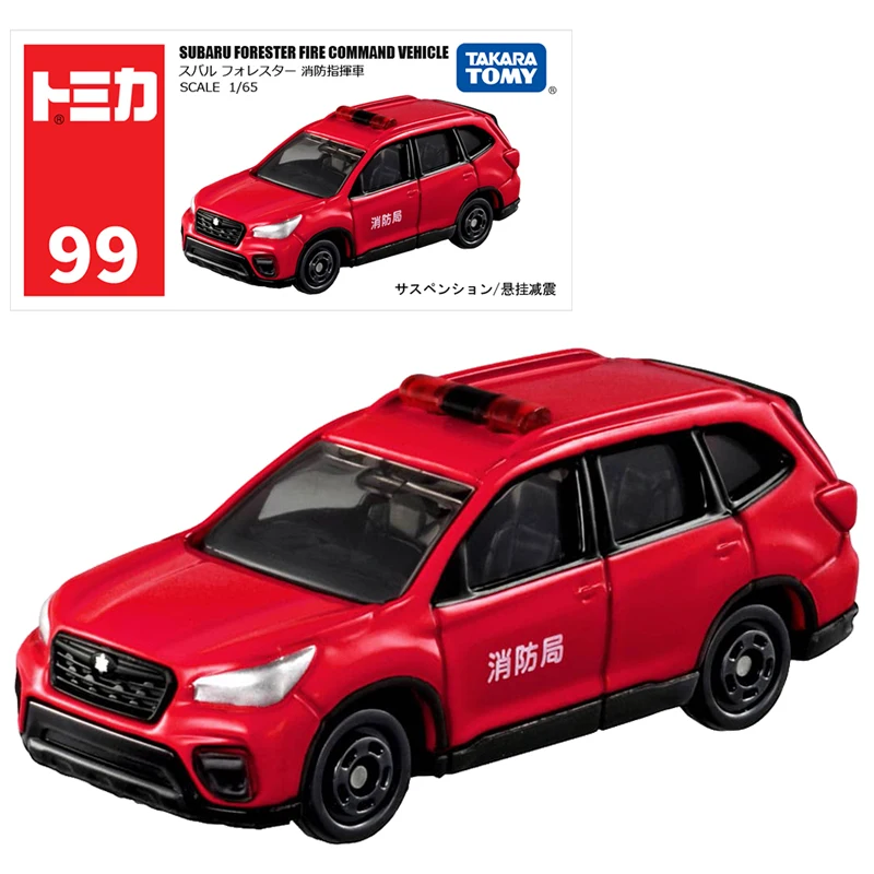 Takara-Tomy-Tomica-No-99-Subaru-Forester-Fire-Command-Vehicle-Cars-1-64 ...