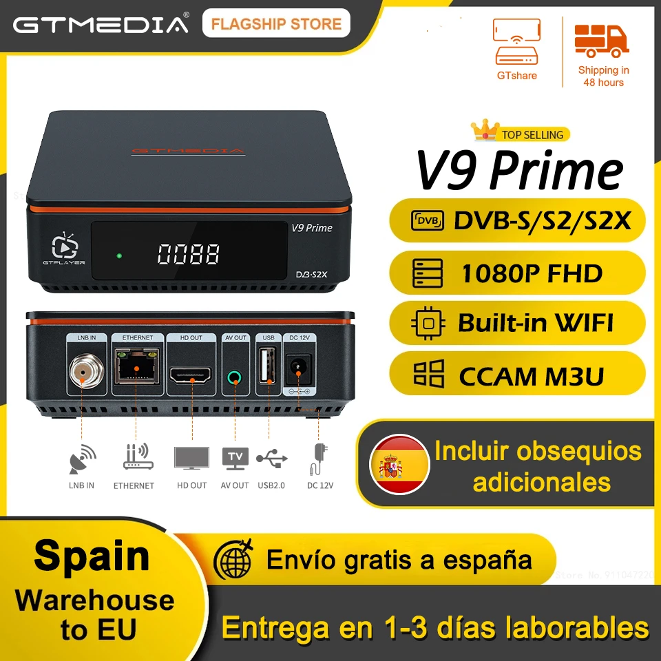 GTMedia-receptor-de-sat-lite-V9-Prime-V9-Super-m-dulo-WIFI-integrado-de ...