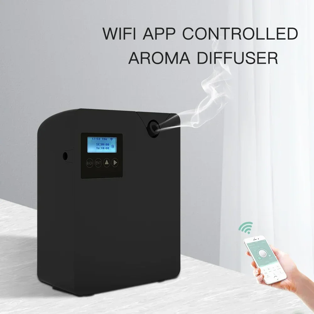 Namaste WIFI بلوتوث الناشر الضروري النفط الموقت وظيفة جهاز العطر العطري ...