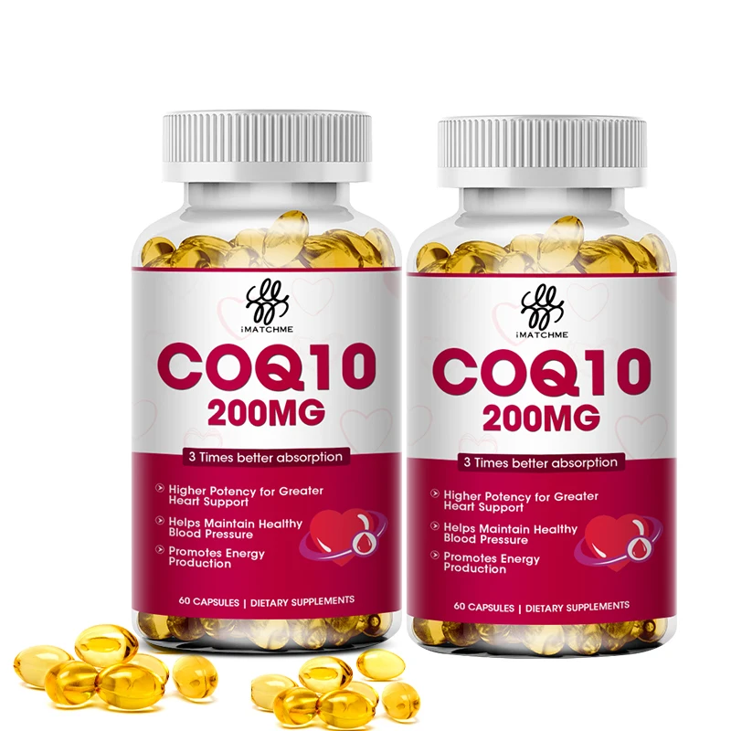 200mg-Absorbable-COQ10-Coenzyme-Q10-Capsules-Promote-Cardiovascular-Health-Protect-Heart-Health ...