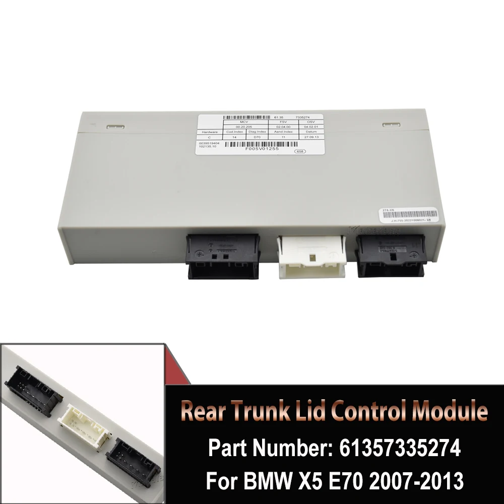 Rear-Trunk-Lid-Tailgate-Back-Door-Control-For-BMW-X5-E70-2007-2013 ...