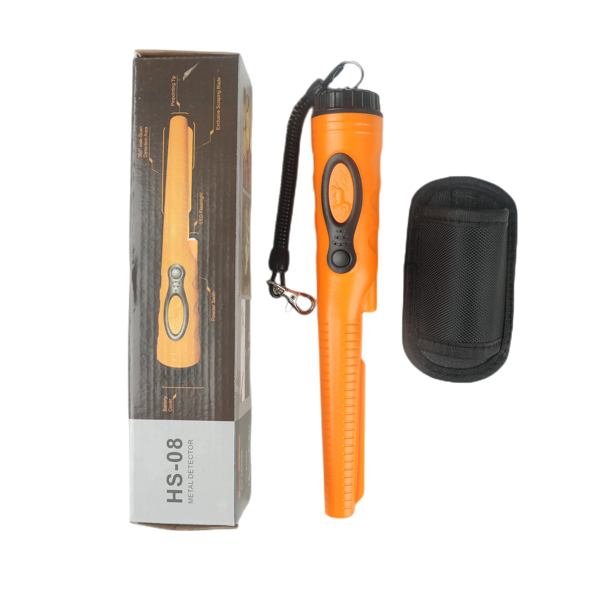 Waterproof-Pinpointer-Metal-Detector-For-Treasure-Hunting-Gold-Silver ...