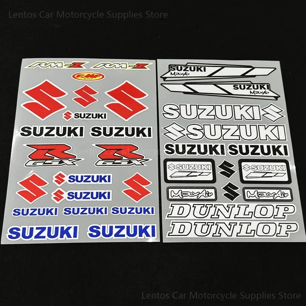 Set-for-Suzuki-Motorcycle-Sticker-Body-Decal-Logo-Set-Helmet-Emblem ...