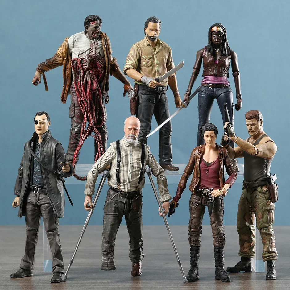 Figura-de-acci-n-de-The-Walking-Dead-modelo-de-mu-eca-de-juguete-modelo ...