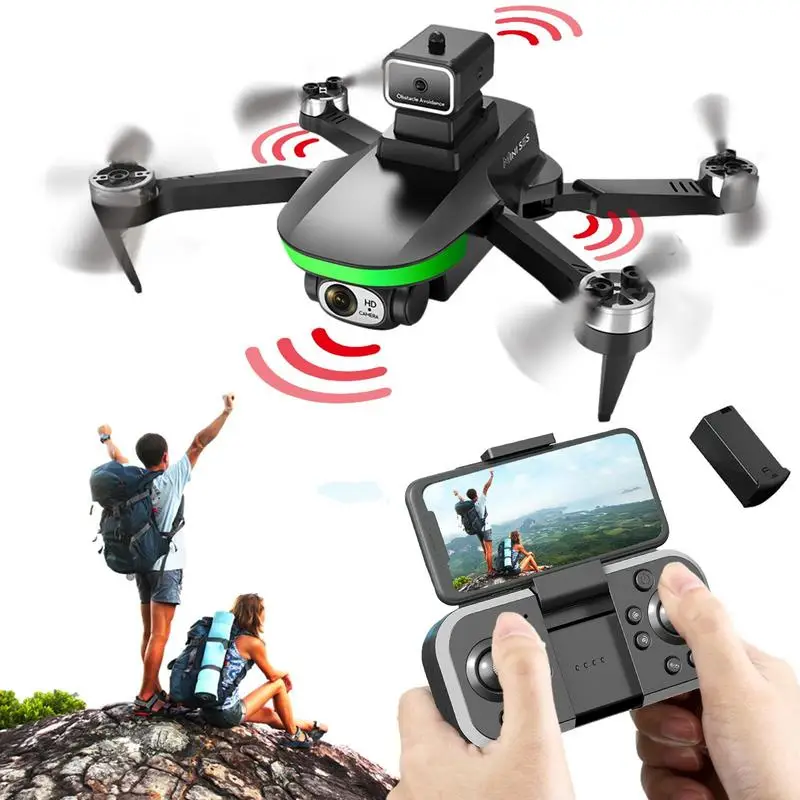 Foldable Drones 6K Dual HD Camera WIFI FPV Obstacle Avoidance Foldable ...