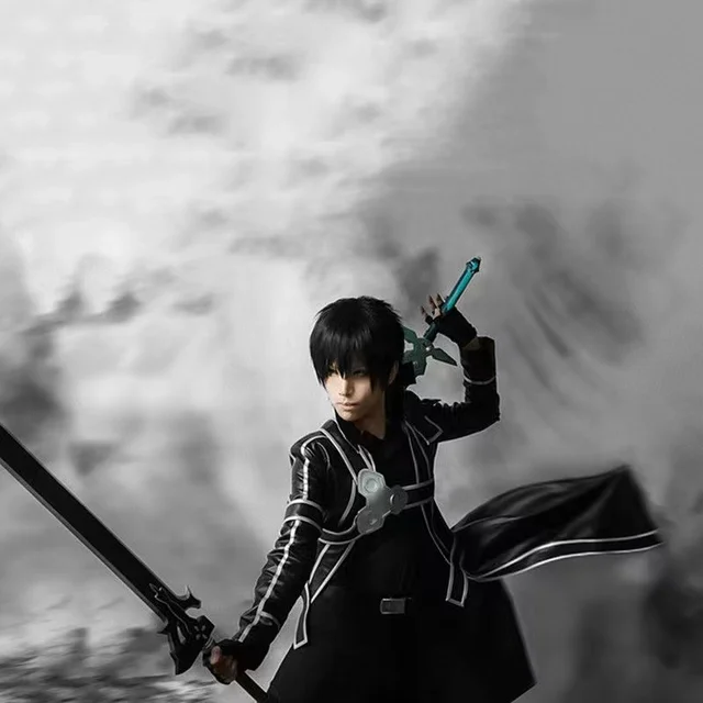 Costume De Cosplay De Sword Art Online Kirito Kirito (Sword Art