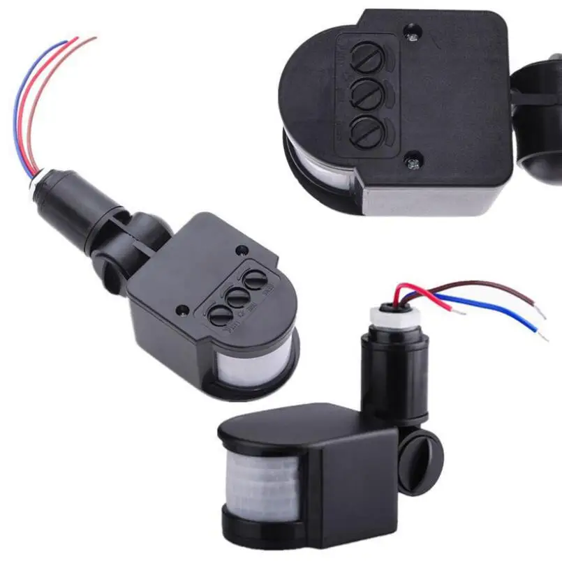 Motion Sensor 220v 12v Motion Detector Automatic Infrared Pir Sensor ...
