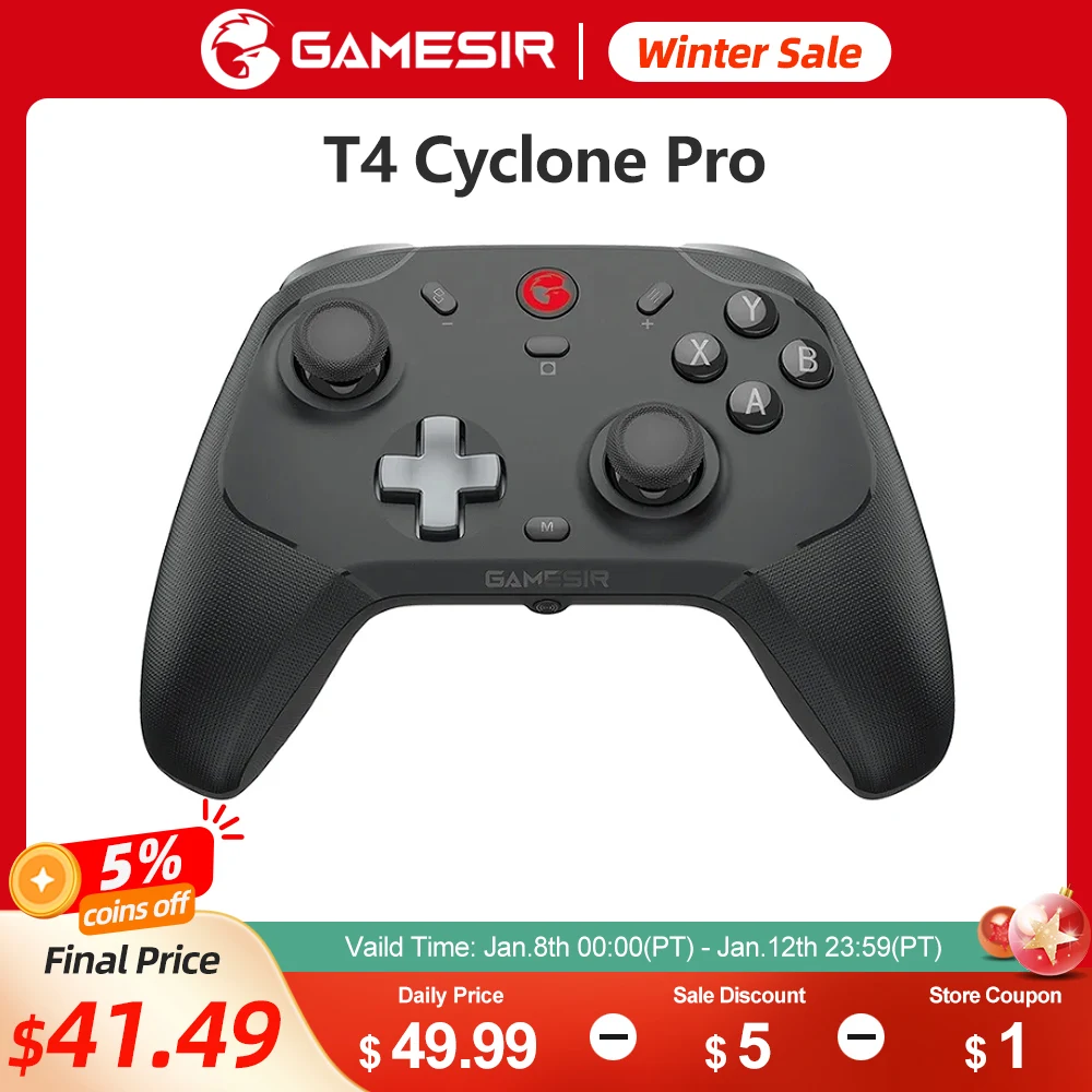 GameSir-T4-Cyclone-Pro-Wireless-Switch-Controller-Bluetooth-Gamepad ...
