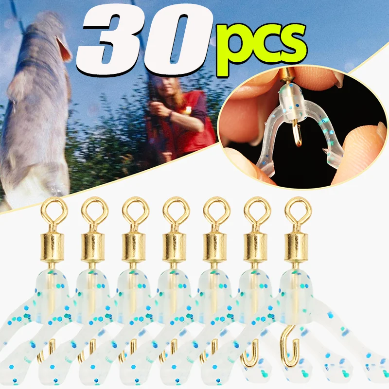 Fishing Antiwinding Silicone Hook Separator Elastic Fishing for Prevent ...