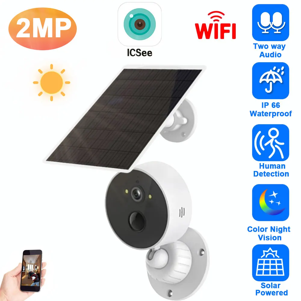 Solar-WiFi-IP-Camera-Outdoor-2MP-Wireless-Color-Night-Vision-1080P-Home ...