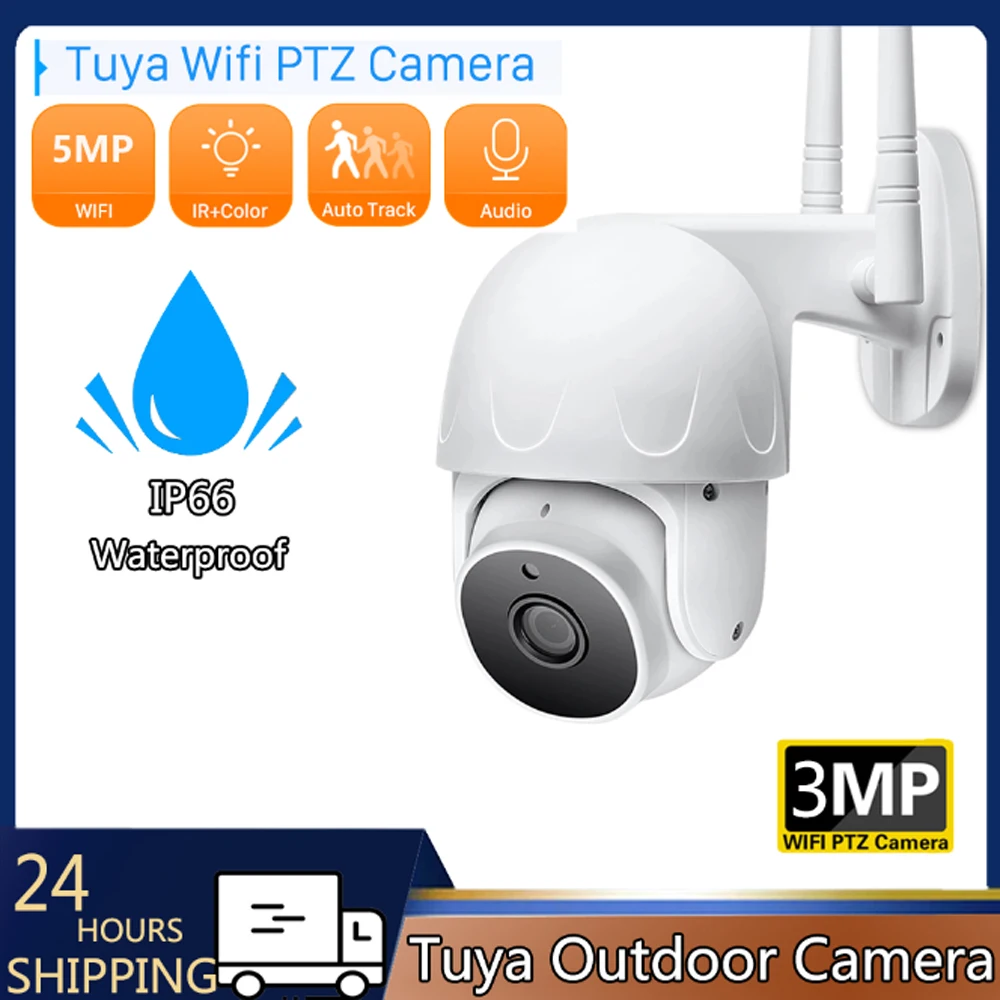 5MP-Tuya-WiFi-IP-Outdoor-Camera-Smart-Video-Surveillance-Two-Way-Audio ...