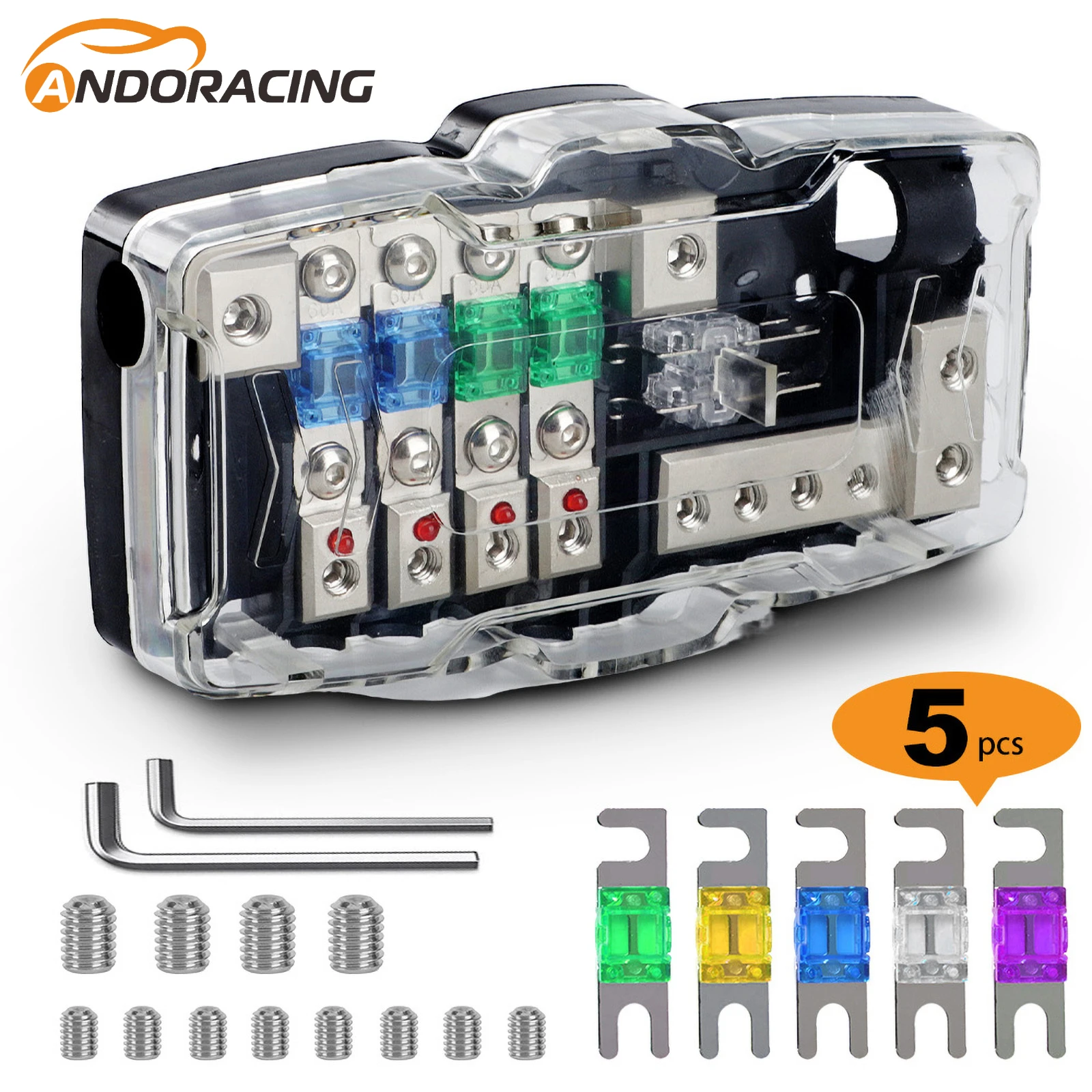 12V-24V-4-Ways-Fuse-Power-Fuse-Holder-30A-60A-80A-Fuse-Holder-Power ...