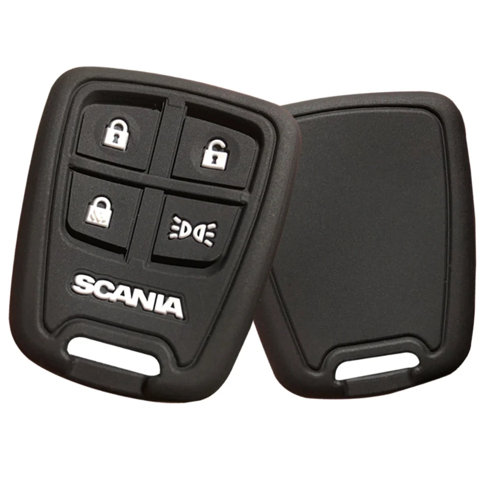 Silicone Car Key Case Holder Key Cover Cap For Scania Truck Case ...