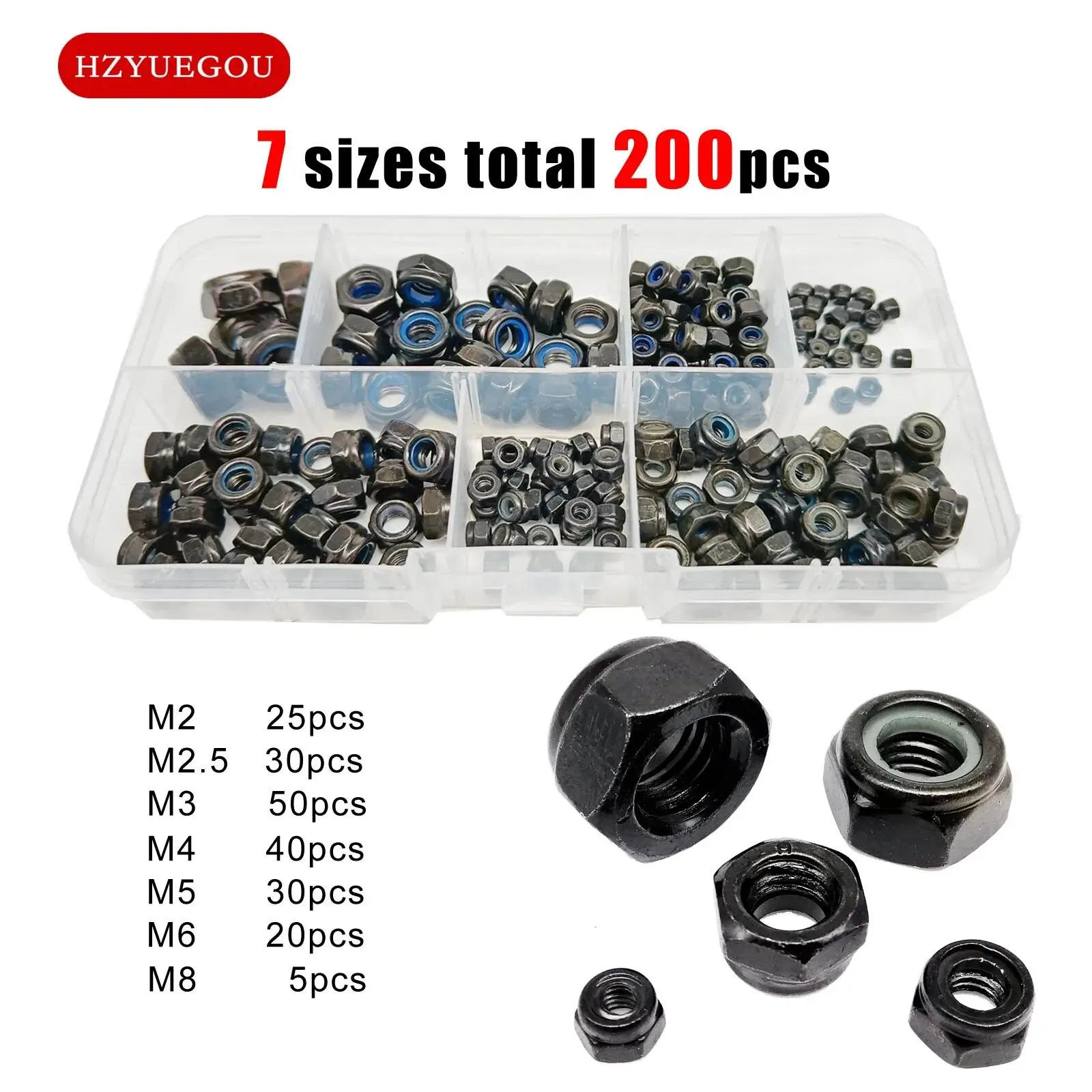 200pcs-DIN985-Hexagon-Nylon-Insert-Self-Locking-Nut-Nylock-Locknut-Assortment-Kit-Set-M2-M2-5.jpg