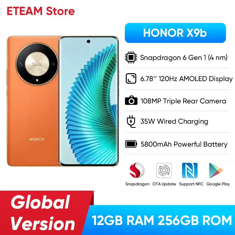 HONOR-X9b-HONOR-Magic6-Lite-5G-Global-Version-6-78-Anti-Drop-120Hz ...