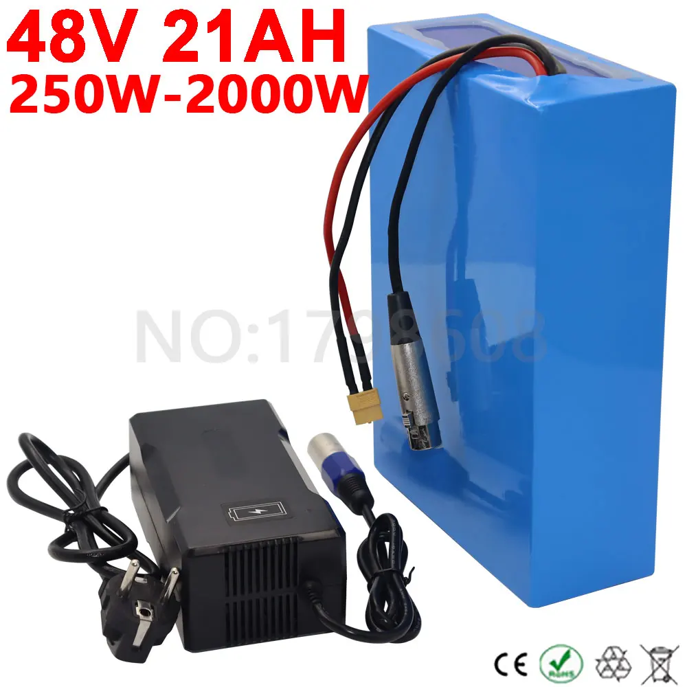 48V Ebike Battery Pack 48V 21AH Electric Bike Battery 48V 20AH Lithium ...