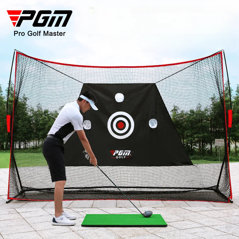 PGM-3m-Big-Golf-Net-Trainer-Set-Indoor-Outdoor-Multi-function-Nylon ...