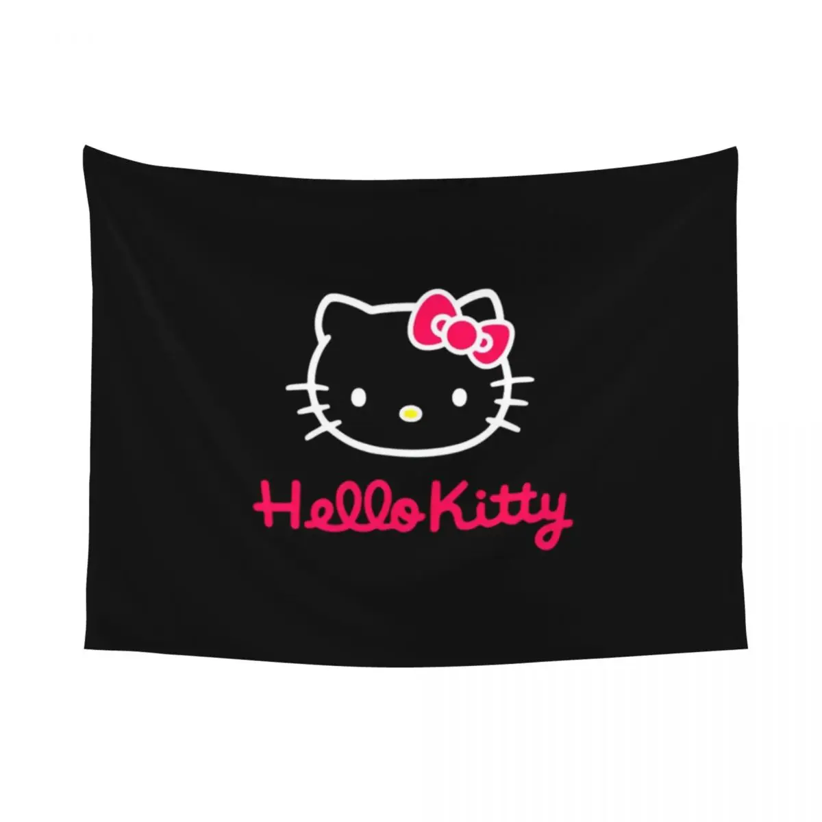 Official-Hello-Kitty-Cute-Face-Tapestry-Hippie-Fabric-Wall-Hanging-Wall ...