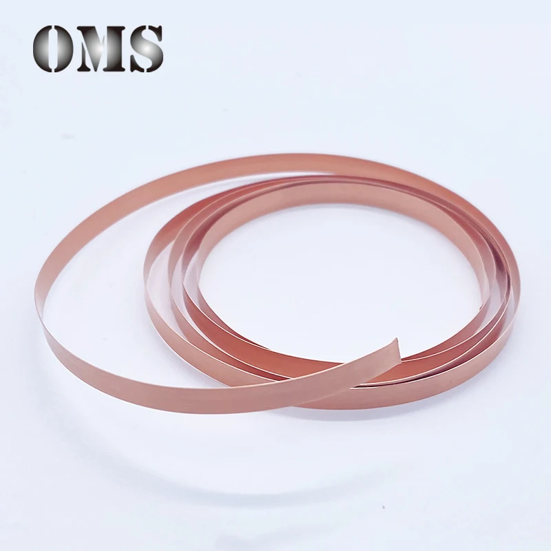 2M/Roll 0.15 / 0.2 mm High Purity T2 Copper Strip Strap For Lithium ...