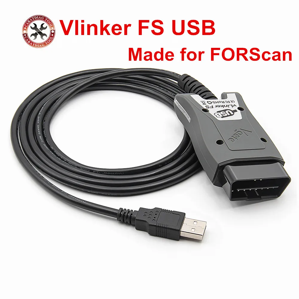 Professional Vgate Vlinker FS ELM327 USB FORScan OBD2 Automotive ...