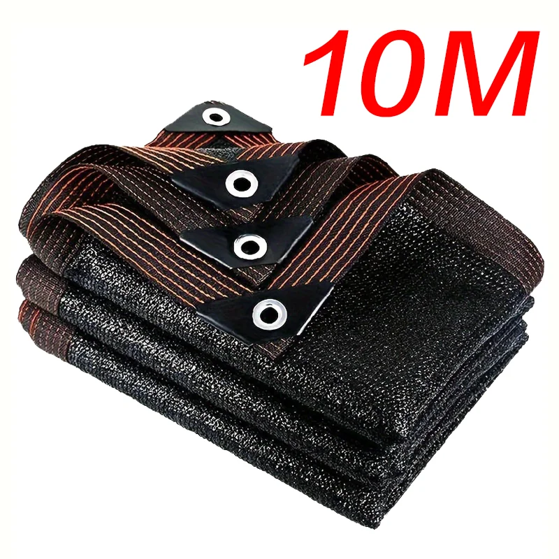 1-10m Black Sun Shade Net Sunshade Privacy Screen Shading Sunblock Mesh ...