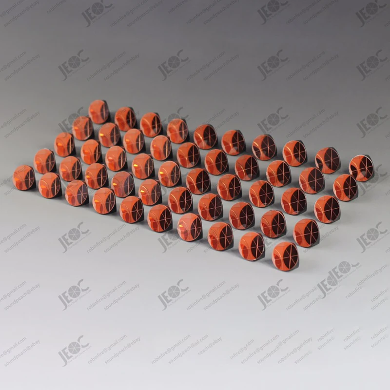 50 Pieces of JEOC copper coated 1inch Corner Cube Prism, Plated 25.4mm ...