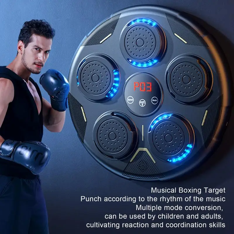 Intelligent-Music-Boxing-Trainer-Rechargeable-Electronic-Boxing-Agility ...