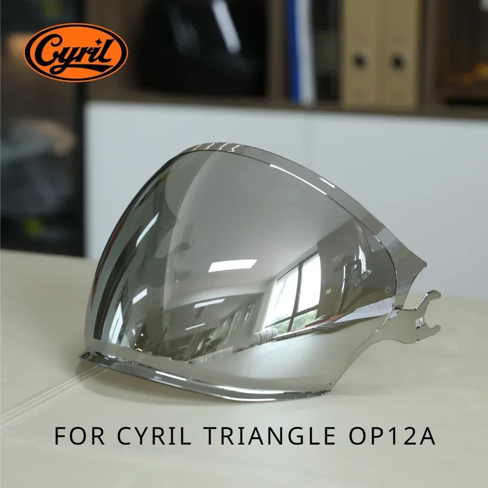 Helmet Colorful Lens for CYRIL TRIANGLE OP12A Helmet Glasses Motorcycle ...