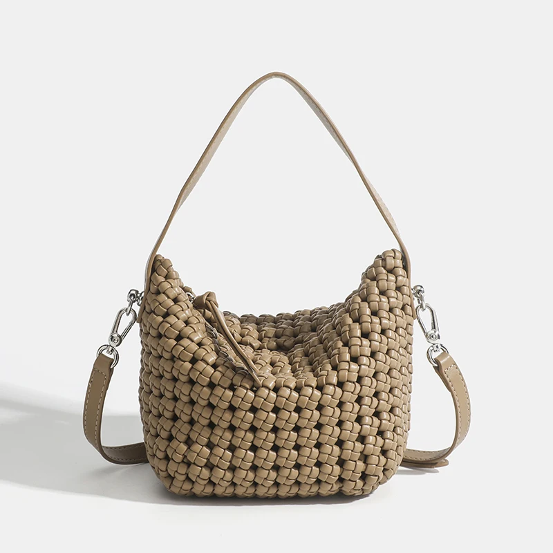 Kazrvna-Popular-selling-women-bags-PU-Woven-tote-hobo-bags-medium-size ...