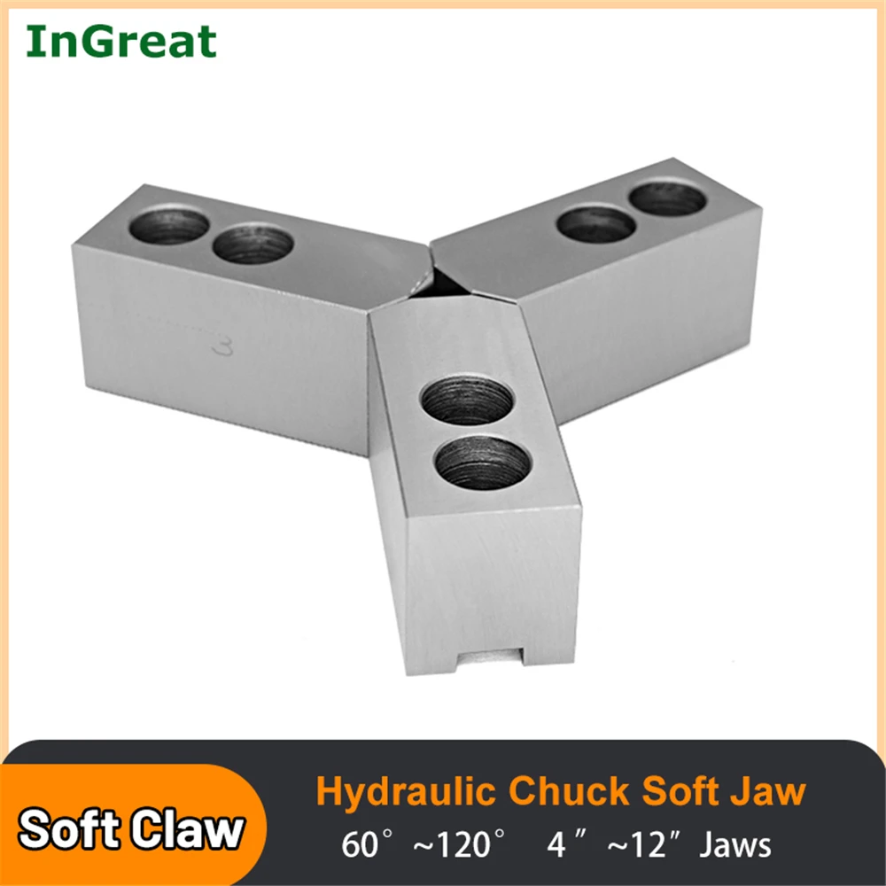 Lathe Soft Jaws Cnc | 3 Jaw Chuck Jaws | Soft Chuck Jaws | Hydraulic ...
