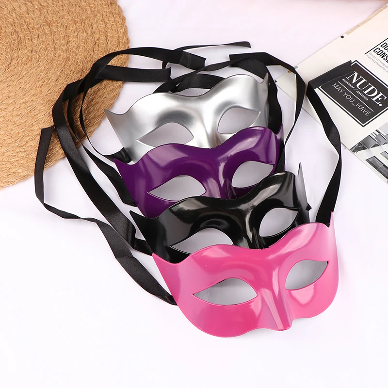 Halloween-Mask-Half-Face-Adult-Party-Gentleman-Masquerade-Christmas ...