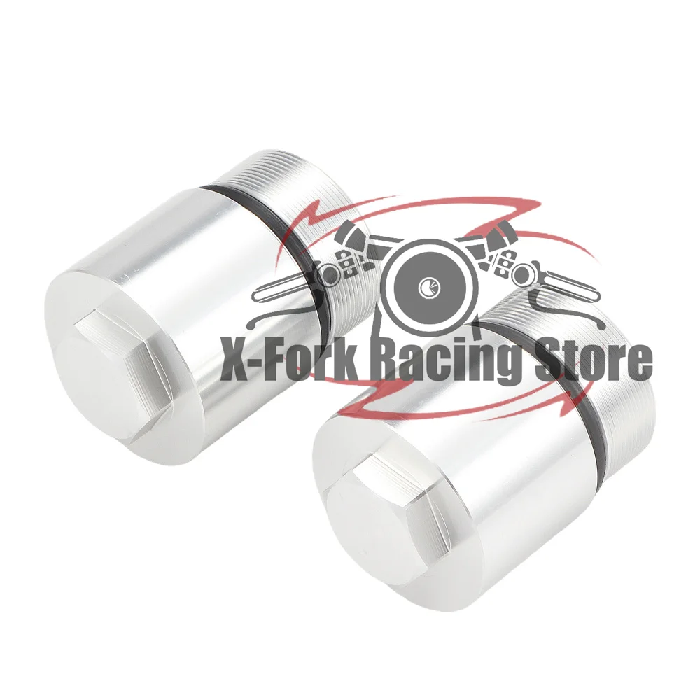 Front Tube Preload Fork Top Caps Bolts For HONDA Rebel 250 CMX250 Rebel ...