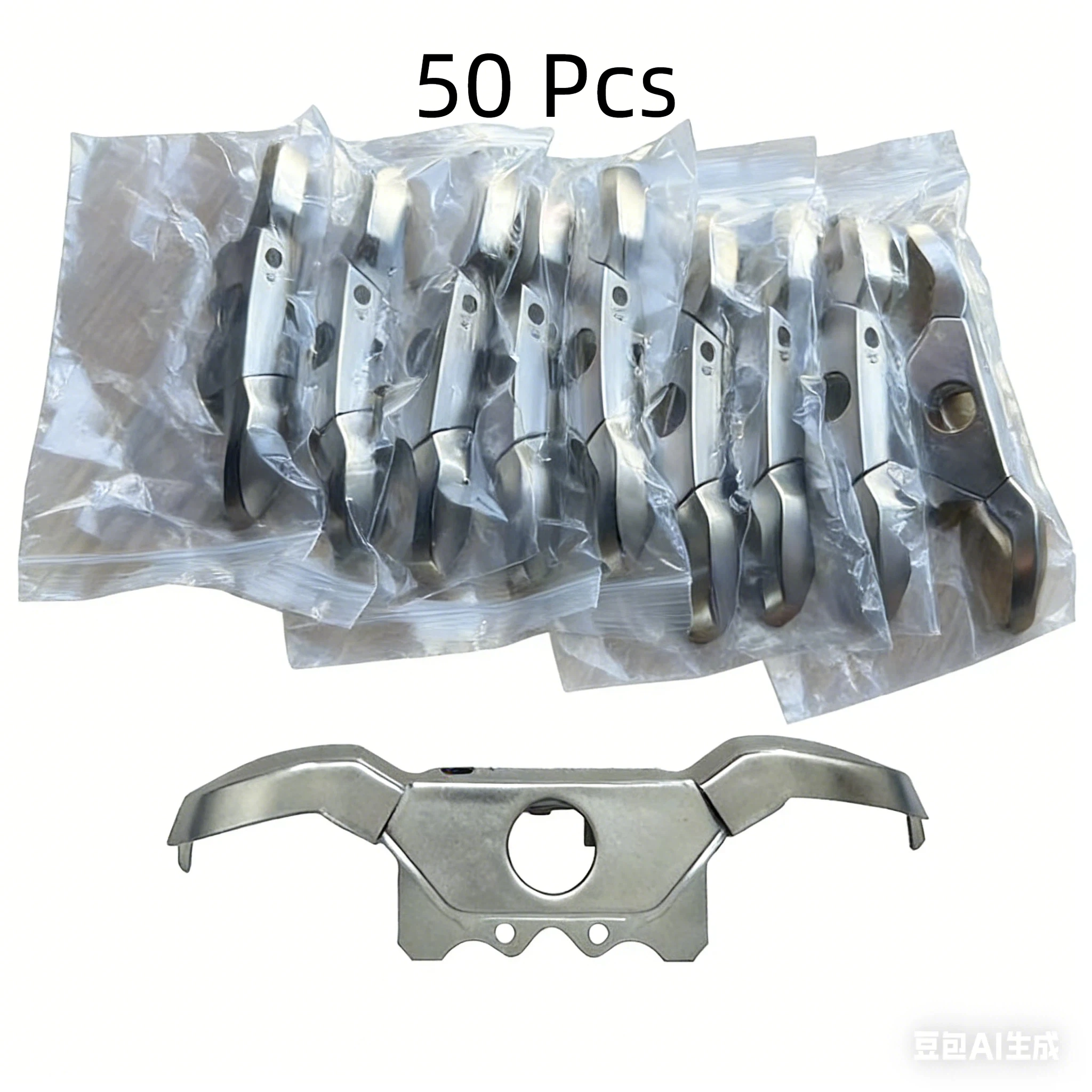 50Pcs Replacement Chrome LB RB Bumper Trigger & Middle Kit for Xbox One ...