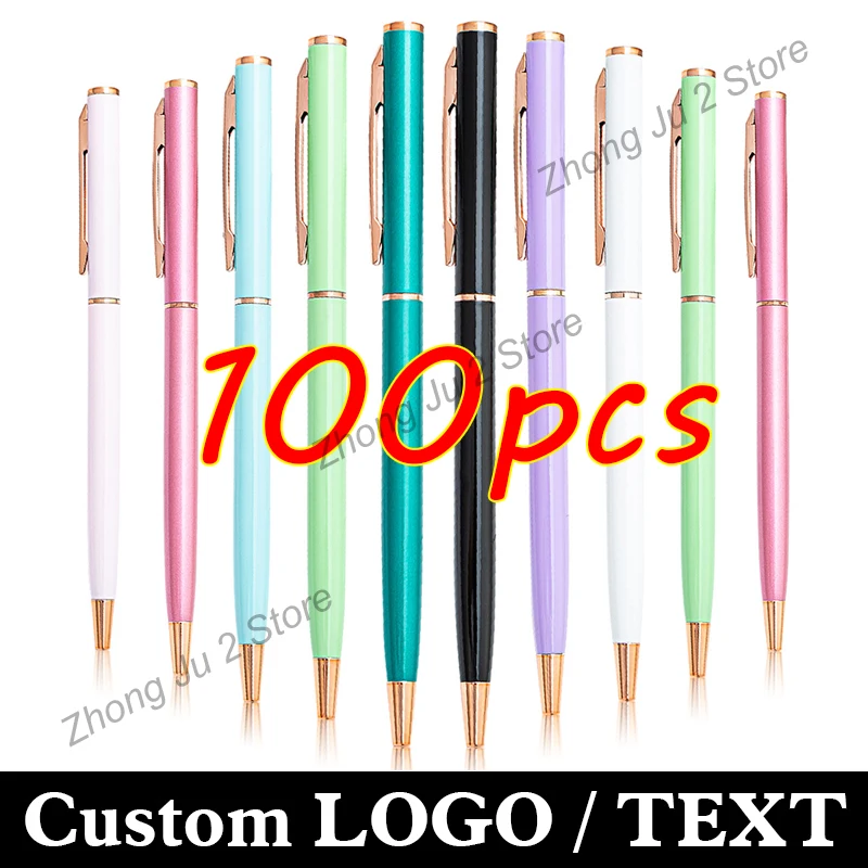100pcs-Multi-color-Pen-Business-Advertising-Pen-Wholesale-Ballpoint-Pen ...