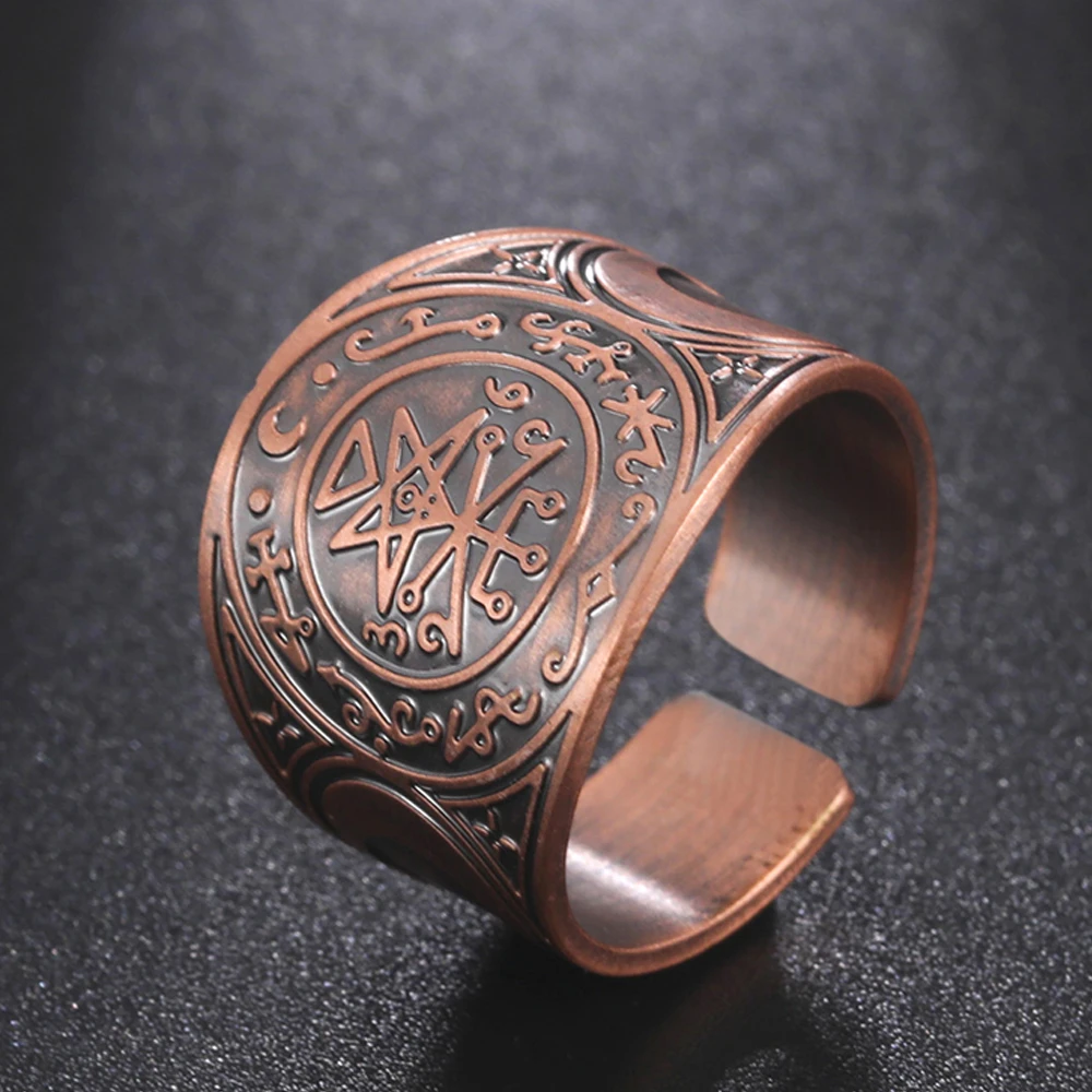 7 el amuleto del sello del anillo de protección del Arcángel metaron ...