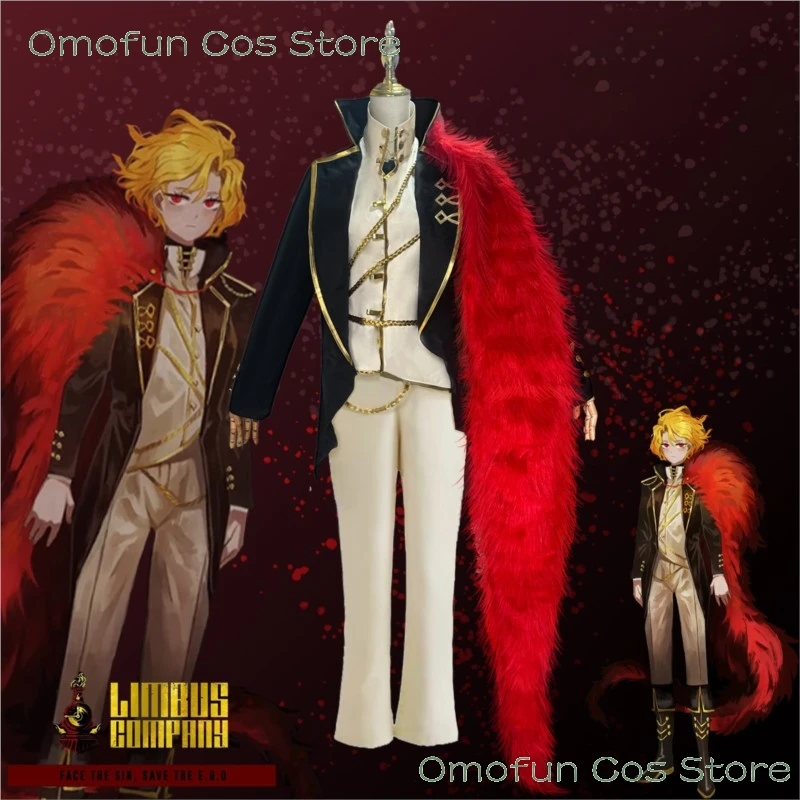 Limbus Company Don Quixote Sancho Unisex Cosplay Costume Wig Spoiler ...