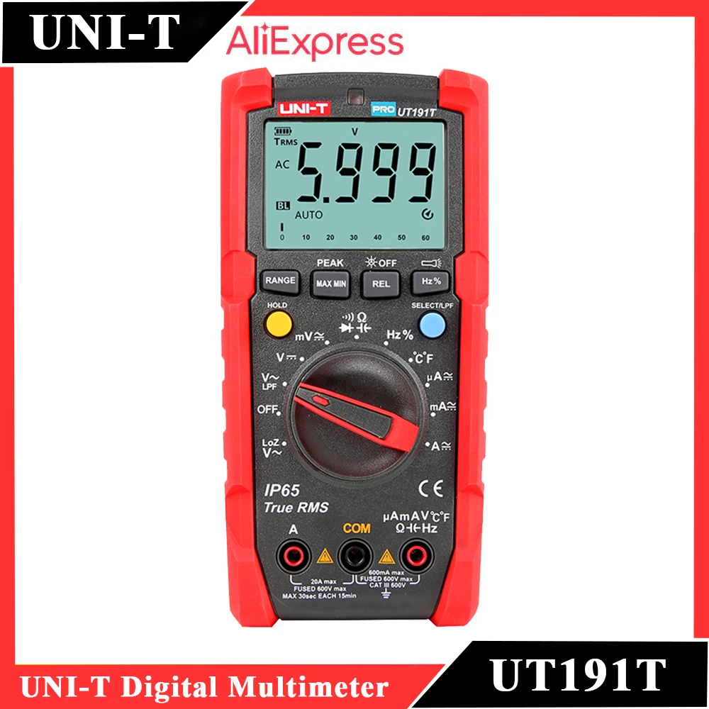 Mult-metro-UNI-T-UT191T-Pro-valores-eficaces-verdaderos-resistencia-al-voltaje-diodo ...